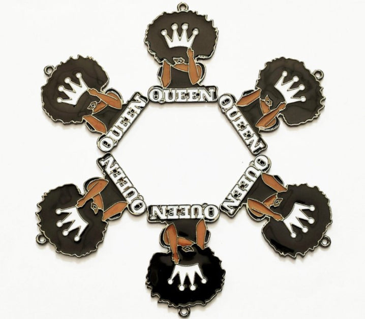 Queen Lady Charm “Each” – Divine Charms Beads and More