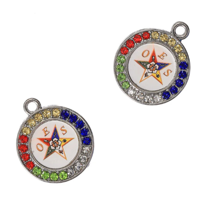 OES Charm “Each” – Divine Charms Beads and More